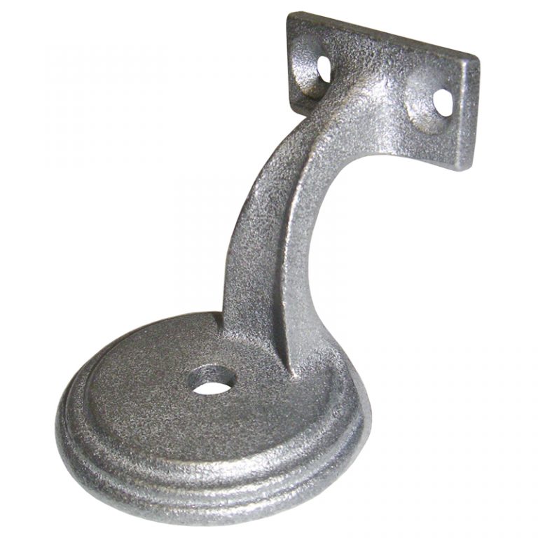 3-A 2 1/2" FLAT CAST IRON HANDRAIL BRACKET