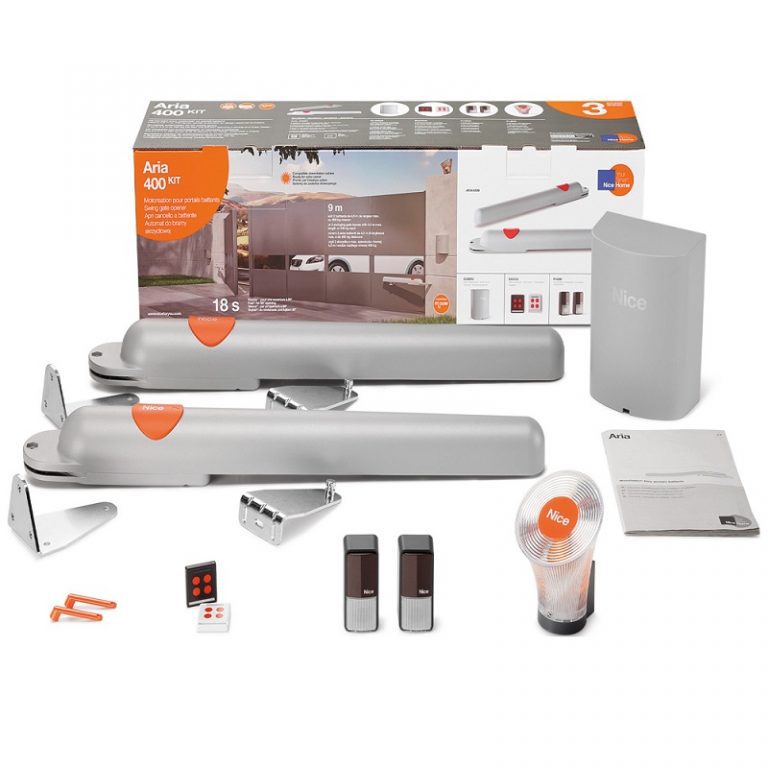 ARIA400/V1 NiceHome Aria 400 DOUBLE SWING GATE KIT