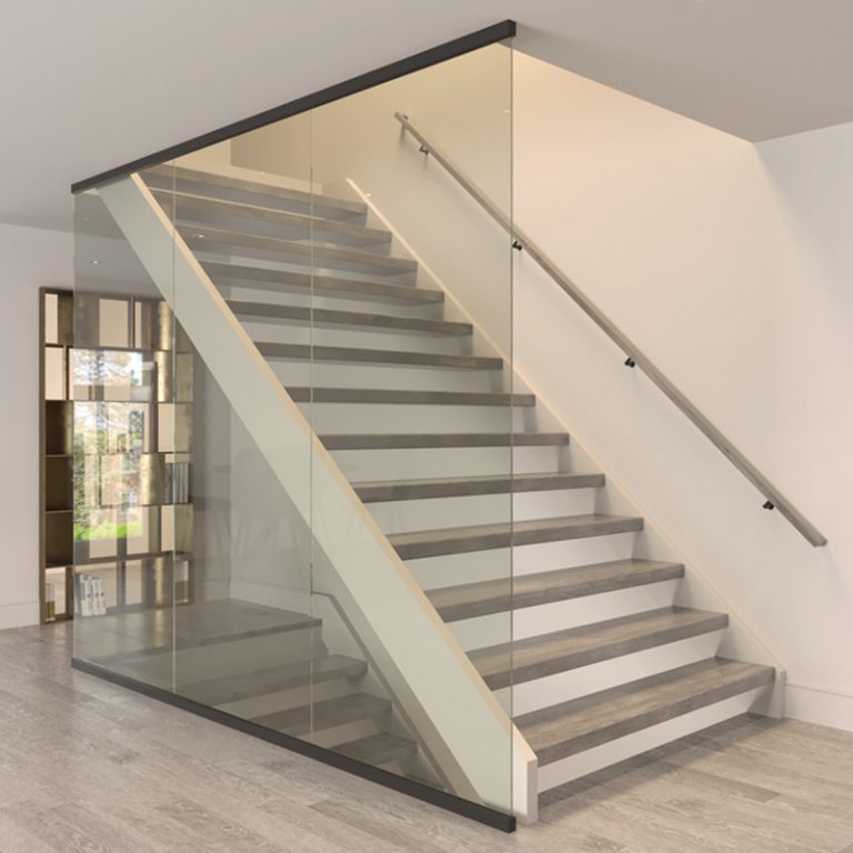 SSGWCH200 - ALUMINUM GLASS CHANNEL KITS FOR 12-13.52mm GLASS 144"L ...