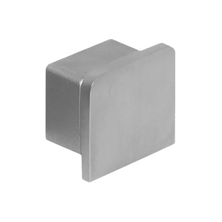 Stainless Square Channel Solid End Cap - SSUTCH301 | Euro EAC